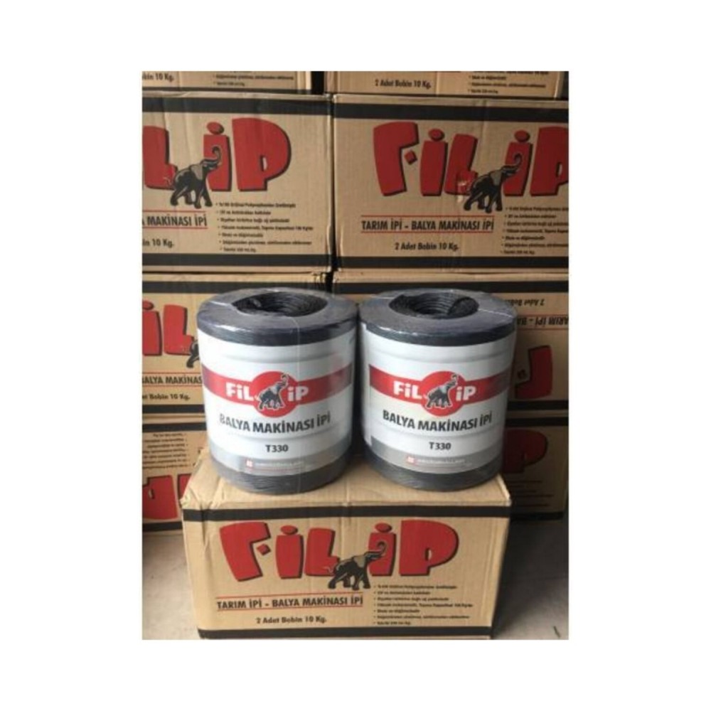 FİLİP TARIM Balya Makinesi İpi SİYAH T330 , tarım ipi ,balya , saman, siyah, filip